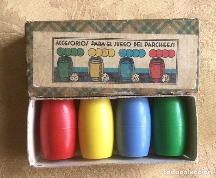 accesorios para el juego del parchis vintage cu - Comprar Juegos de ...