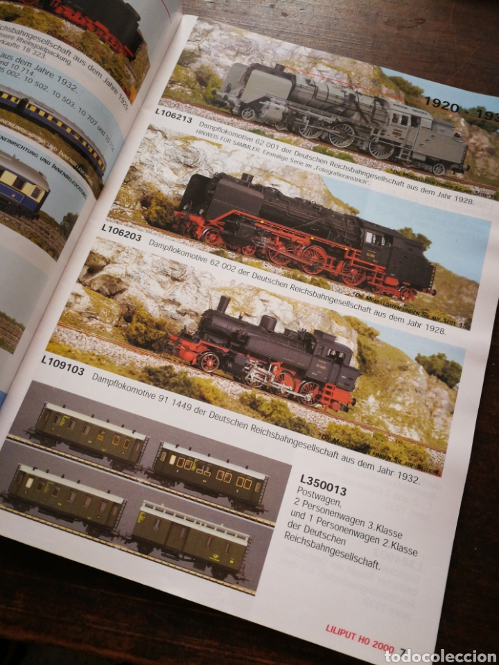 catálogo de trenes miniatura ho liliput, 2000. - Comprar Catálogos y ...