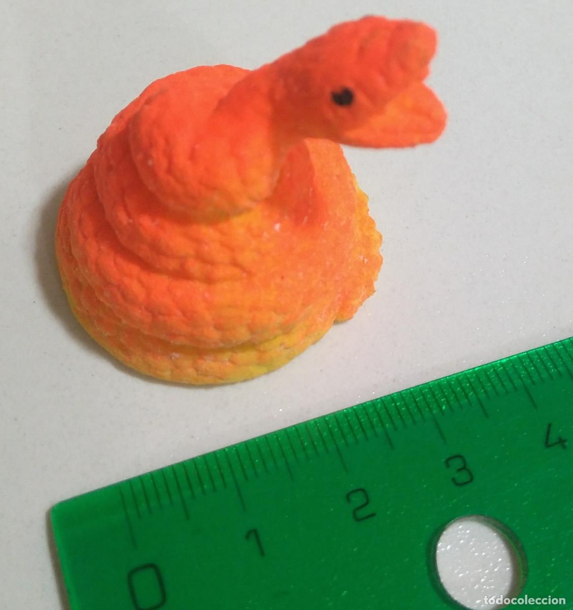 figura serpiente goma snake muñeco reptil - Compra venta en todocoleccion