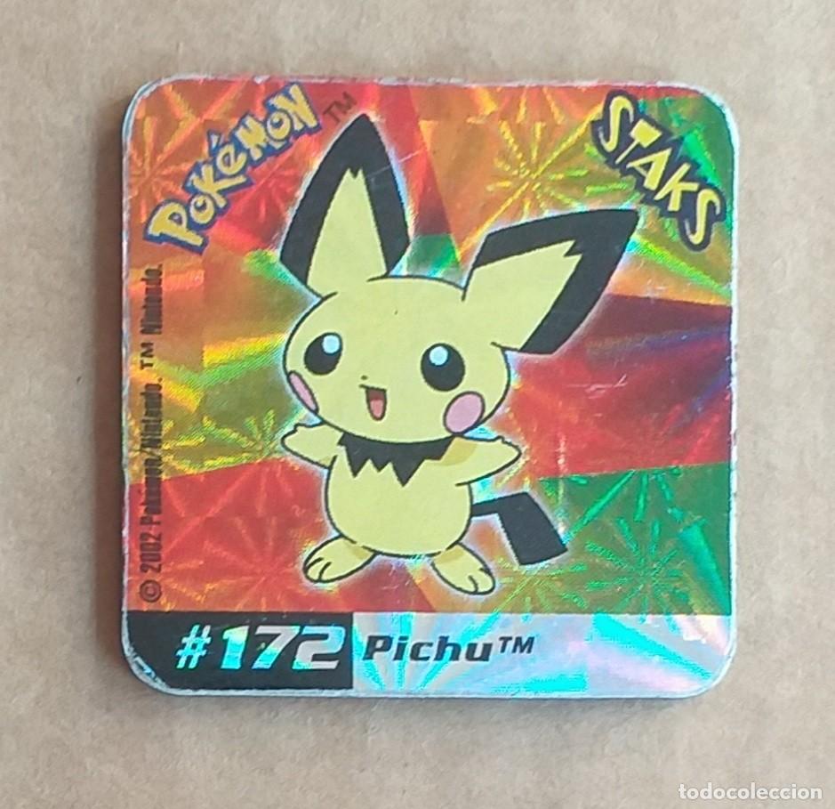 stak imán nº 172 pichu stak pokémon nintendo 20 - Compra venta en ...
