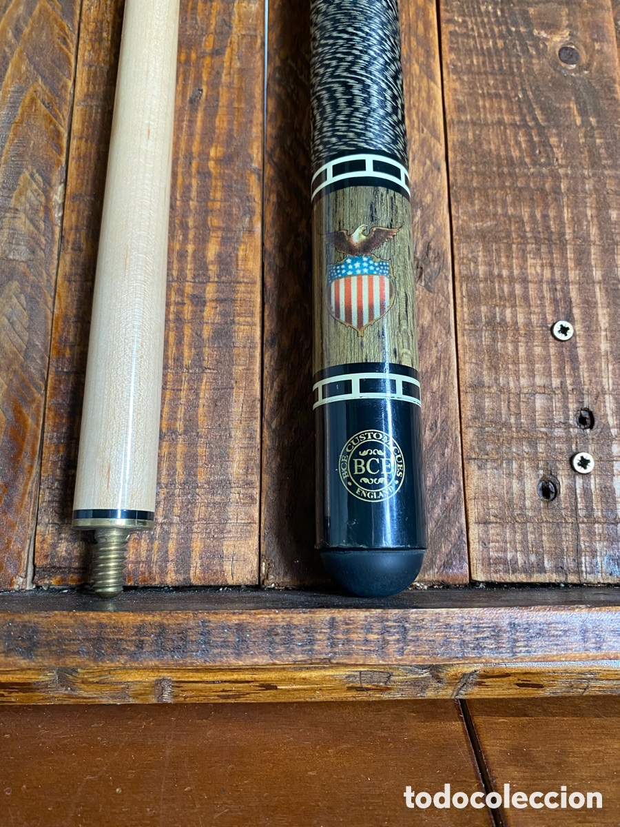 taco de billar bce custom cues england - Compra venta en todocoleccion