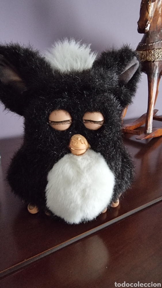 furby 2005 blanco con negro vientre – brown eye - Comprar Peluches y ...
