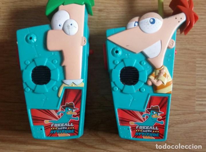 par de walkie talkie de phineas and ferb. disne - Comprar Juguetes ...