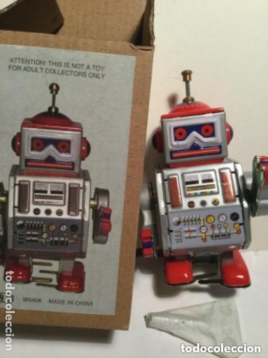 robot - 10 cm. - cuerda - Comprar Reproducciones juguetes de hojalata ...