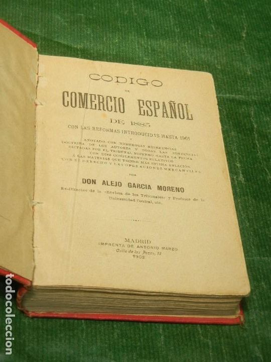 codigo de comercio español de 1885 con las refo - Comprar Libros ...