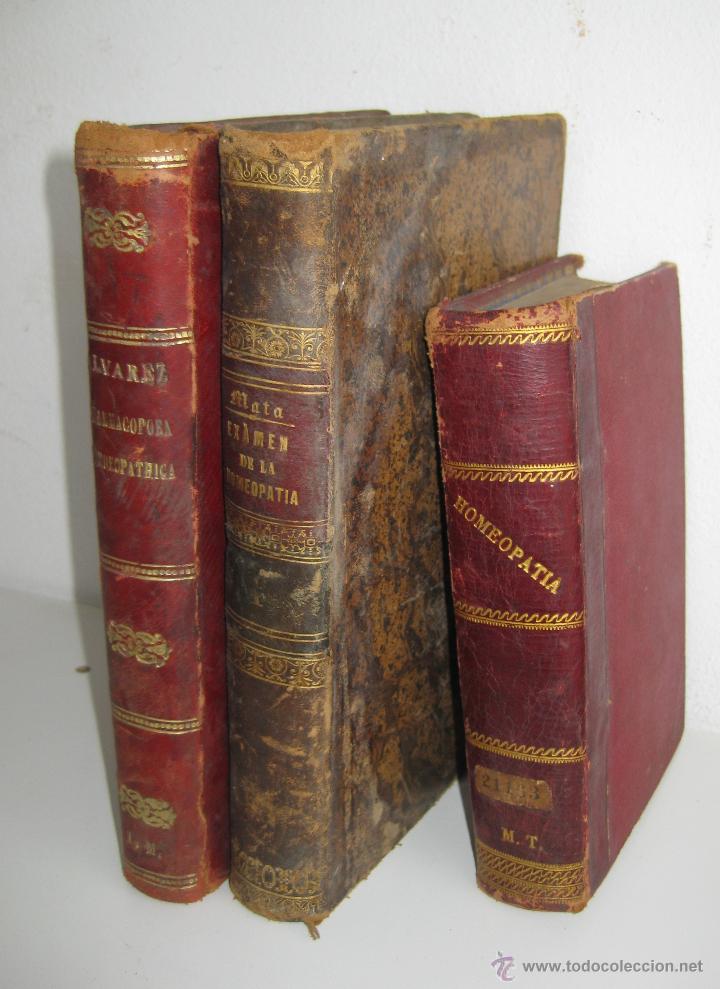 imposible libro antiguo 1851 medicina homeopati - Comprar Libros ...