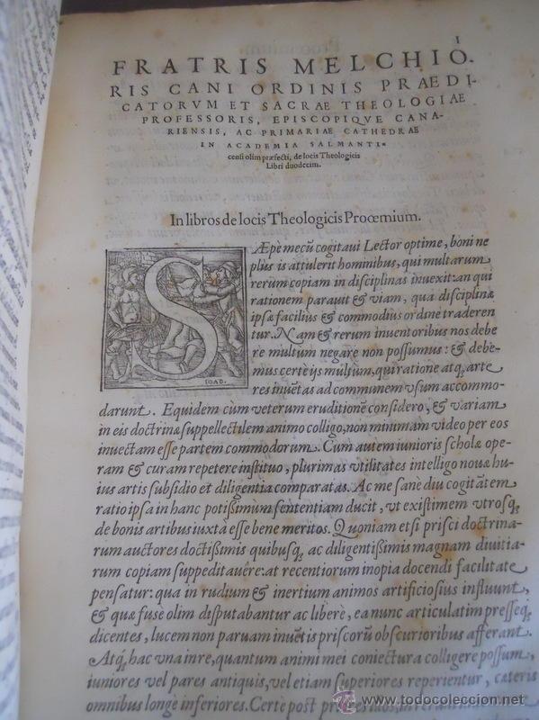 melchor cano: de locis theologicis. salamanca, - Comprar Libros ...