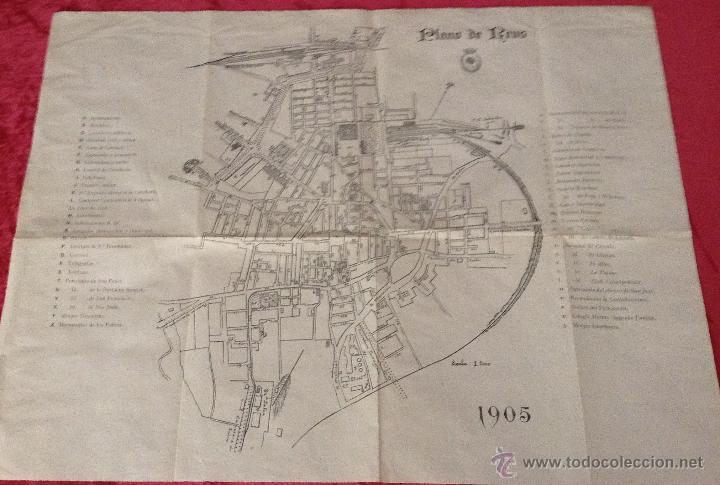 plano antiguo de la ciudad de reus. 1905. - Comprar en todocoleccion ...