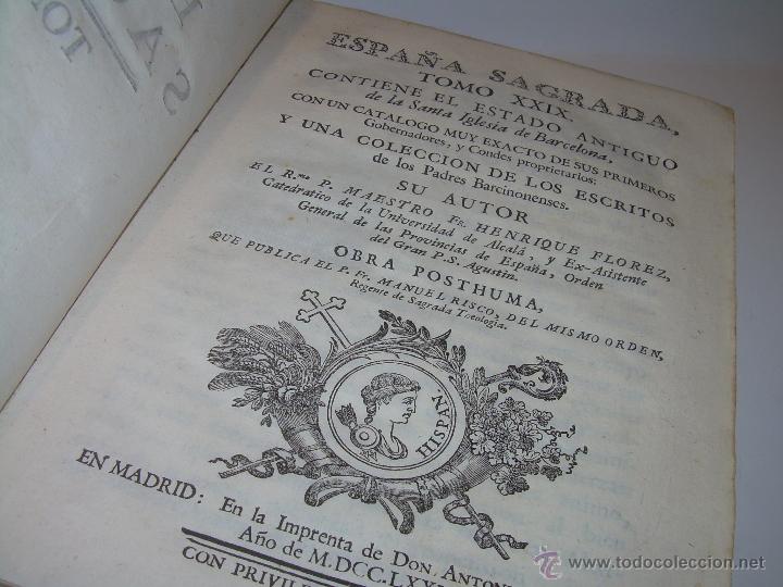 importante libro de pergamino.españa sagrada... - Comprar en ...