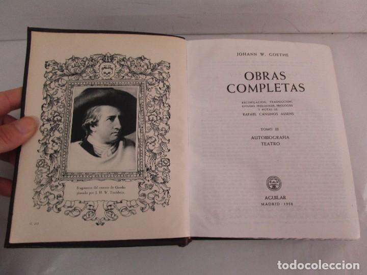 johann wolfgang goethe. obras completas i-ii-i - Comprar Libros ...