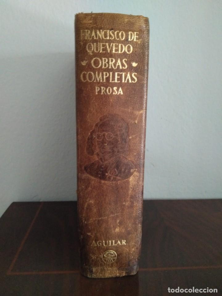 obras completas francisco de quevedo - prosa - - Comprar Libros ...