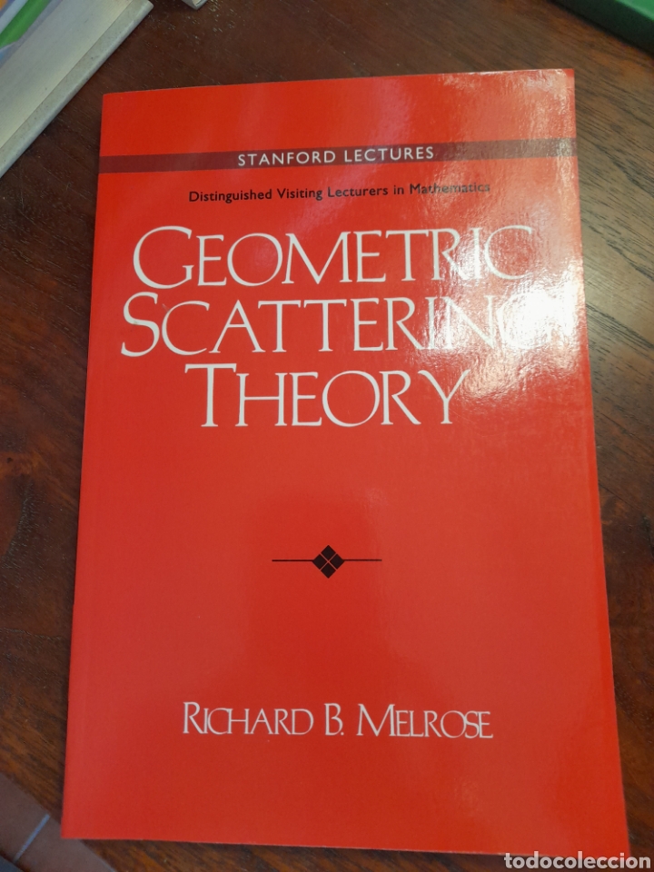 geometric scattering theory. richard b melrose - Comprar Física ...