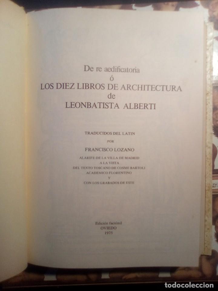 león battista alberti. de re aedificatoria. los - Comprar Libros de ...