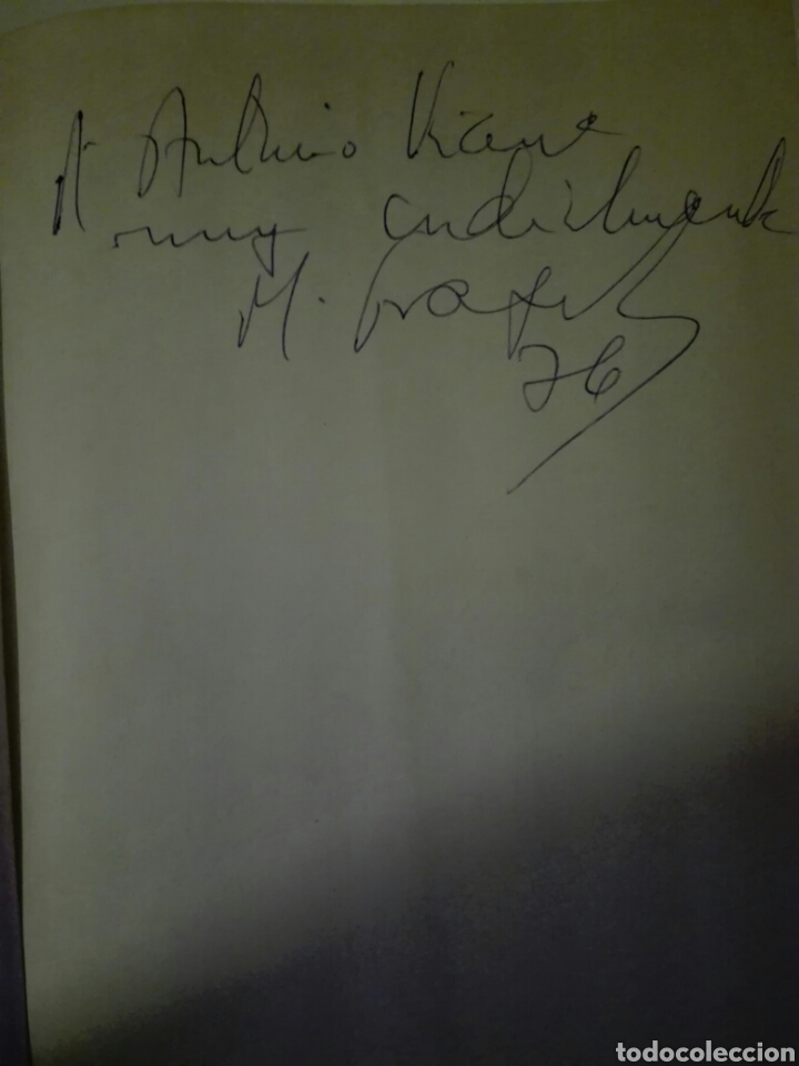 firma manuscrita de fraga. octavio cabezas. man - Comprar Libros de ...