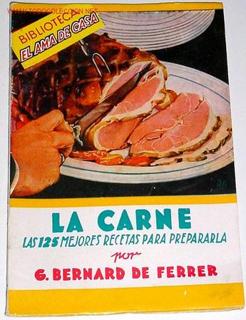 libro de cocina - la carne - las 125 mejores re - Compra venta en ...