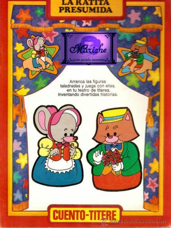 cuento títere la ratita presumida dibujos de bu - Comprar Libros de ...