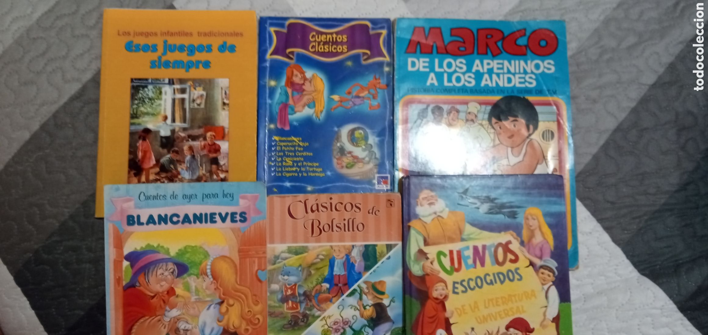 Lote 6 Unidades Cuentos Clasicos Infantiles Compra Venta En