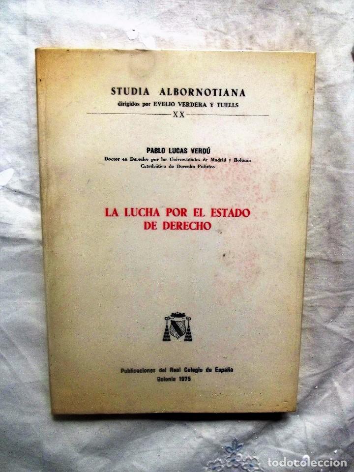la lucha por el estado de derecho de pablo luca - Comprar Libros de ...
