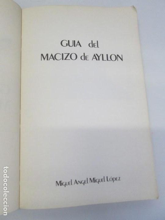 guia del macizo de ayllon. miguel angel miguel - Comprar Libros de ...