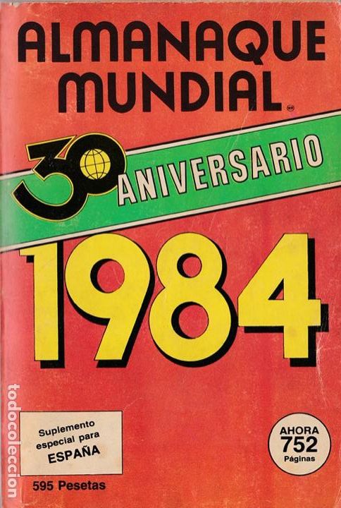 almanaque mundial 1984 : 30 aniversario : [supl - Comprar Libros de ...