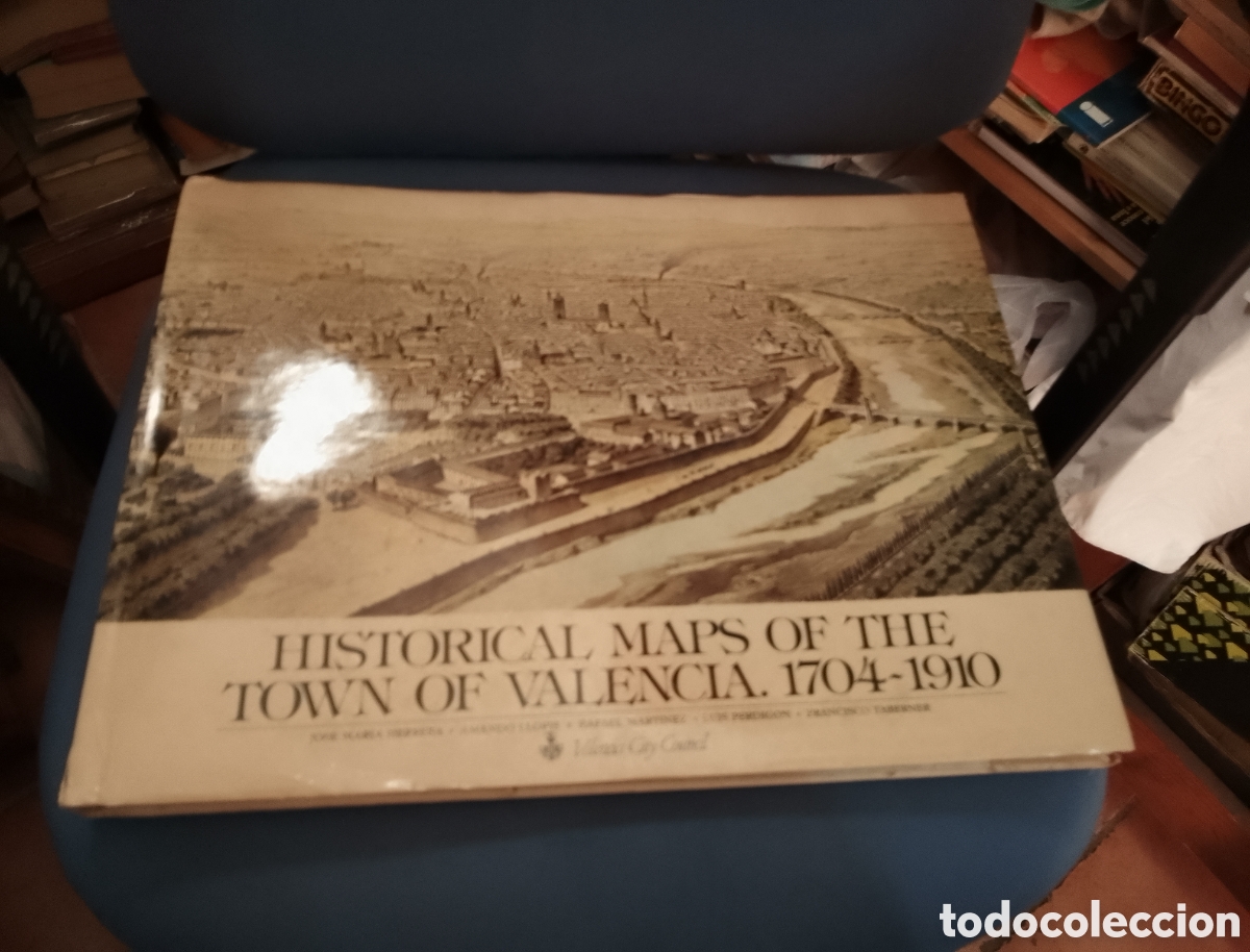historical maps of the town of valencia 1704-19 - Compra venta en ...