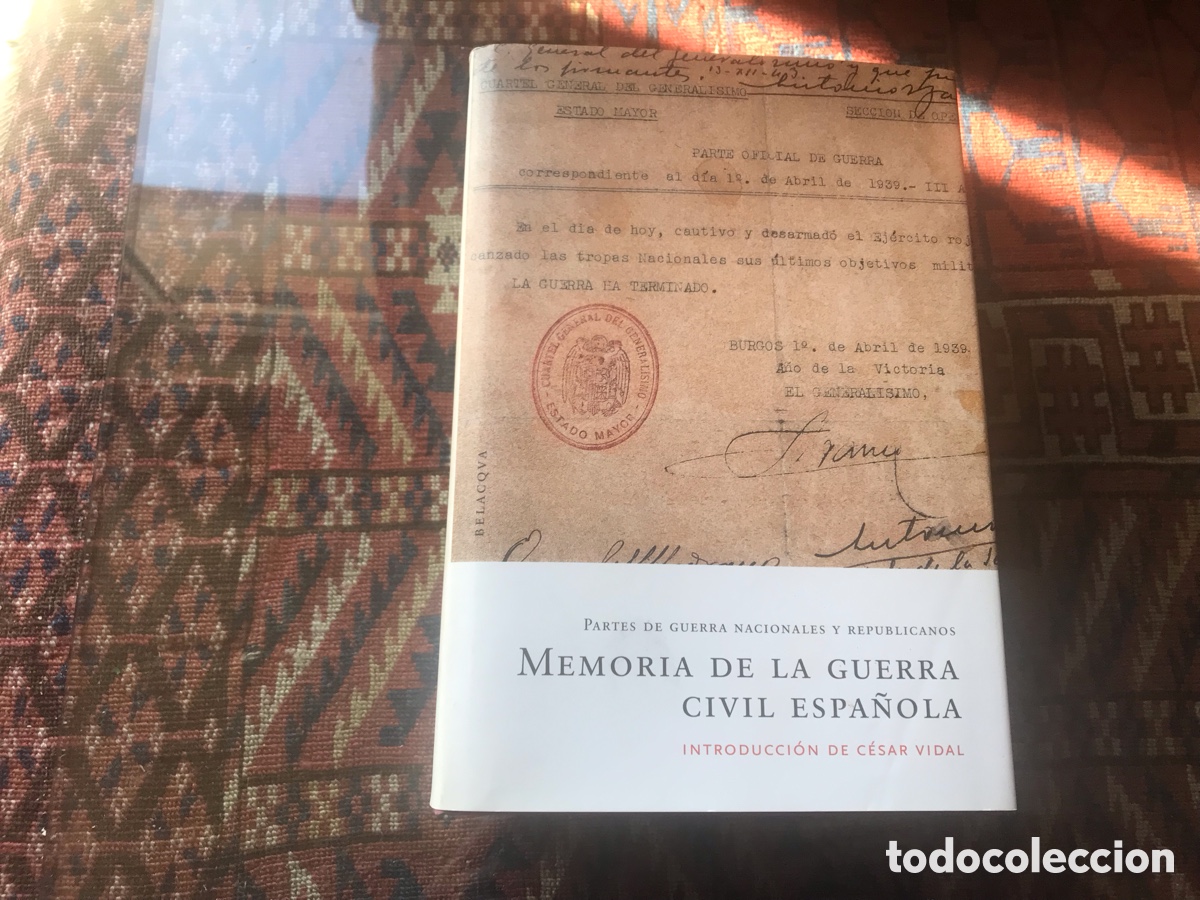 memoria de la guerra civil española. partes de - Compra venta en ...