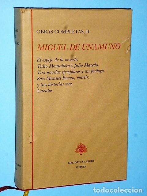 obras completas de miguel de unamuno tomo ii. - Comprar en ...