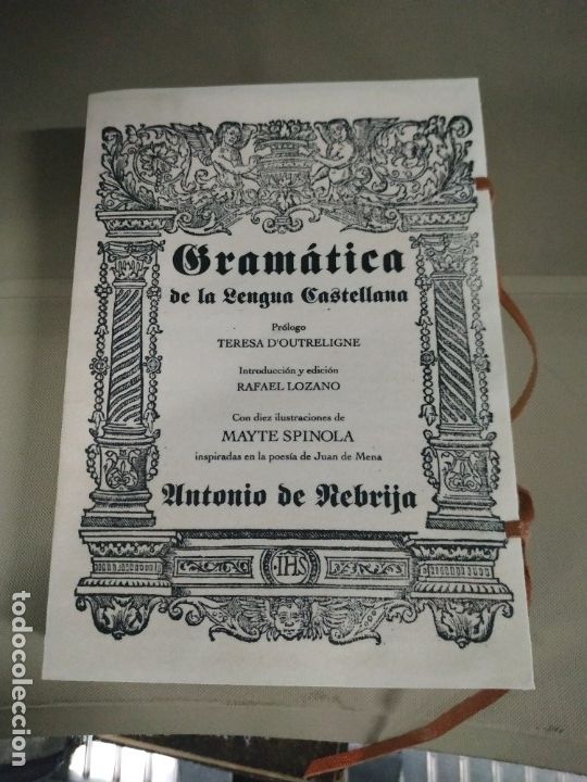 gramática de la lengua castellana - antonio de - Comprar en ...