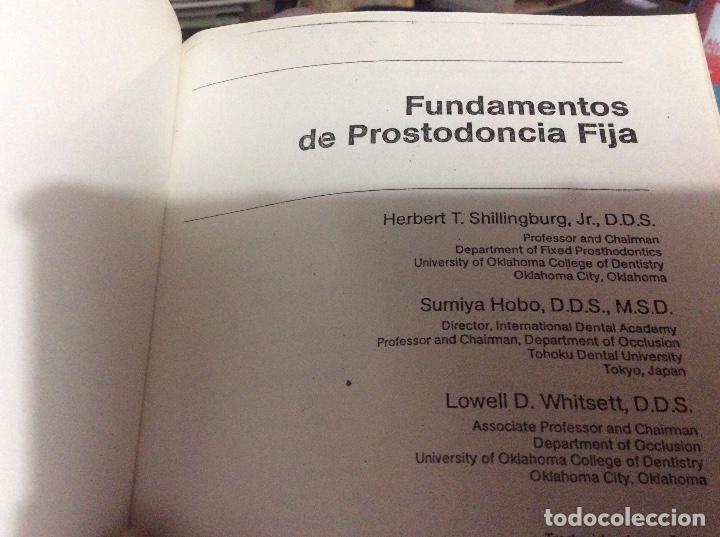 fundamentos de prostodoncia fija shillingburg f - Comprar Libros de ...