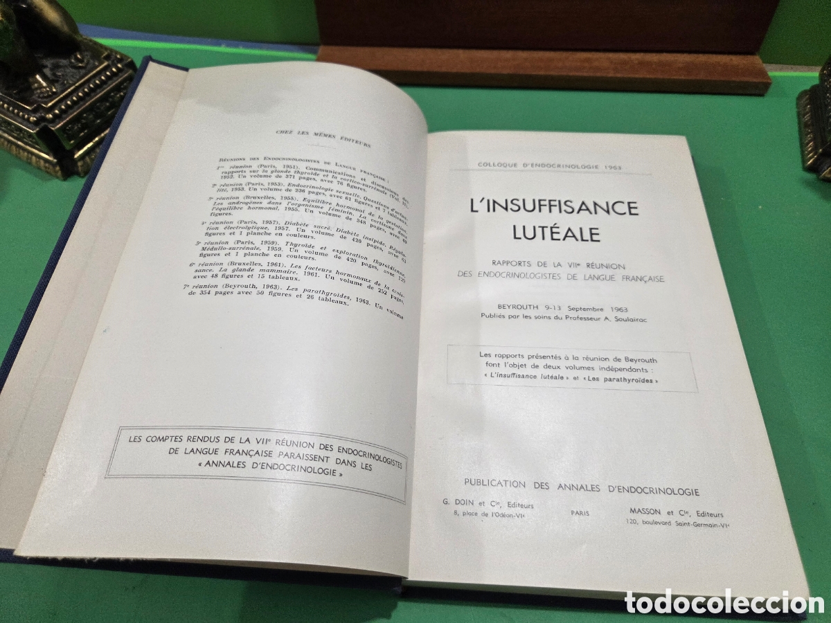 l'insuffisance lutéale””...publicatión de ann - Compra venta en ...