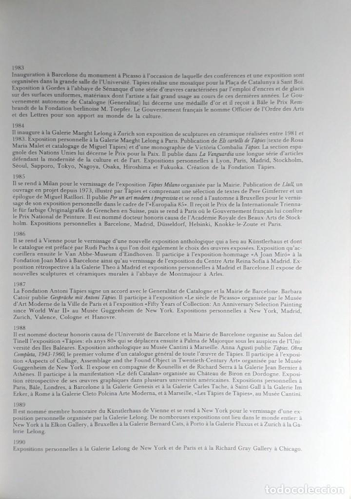 tàpies : oeuvres 1945-1968 / michel tapié. pari - Comprar Libros de ...