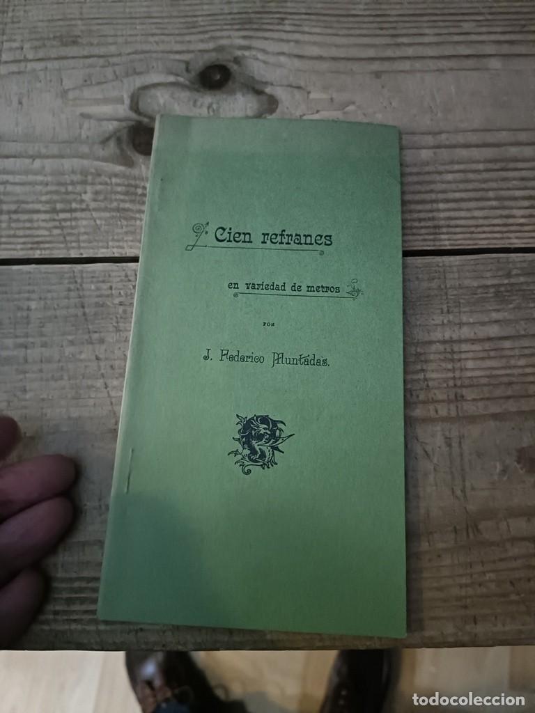 cien refranes en variedad de metros, 1900, juan - Compra venta en ...