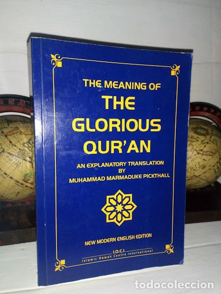 the meaning of the glorious qur'an muhammad mar - Comprar Libros de ...