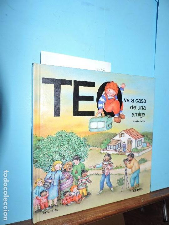 teo va a casa de una amiga. denou, violeta. col - Comprar en ...