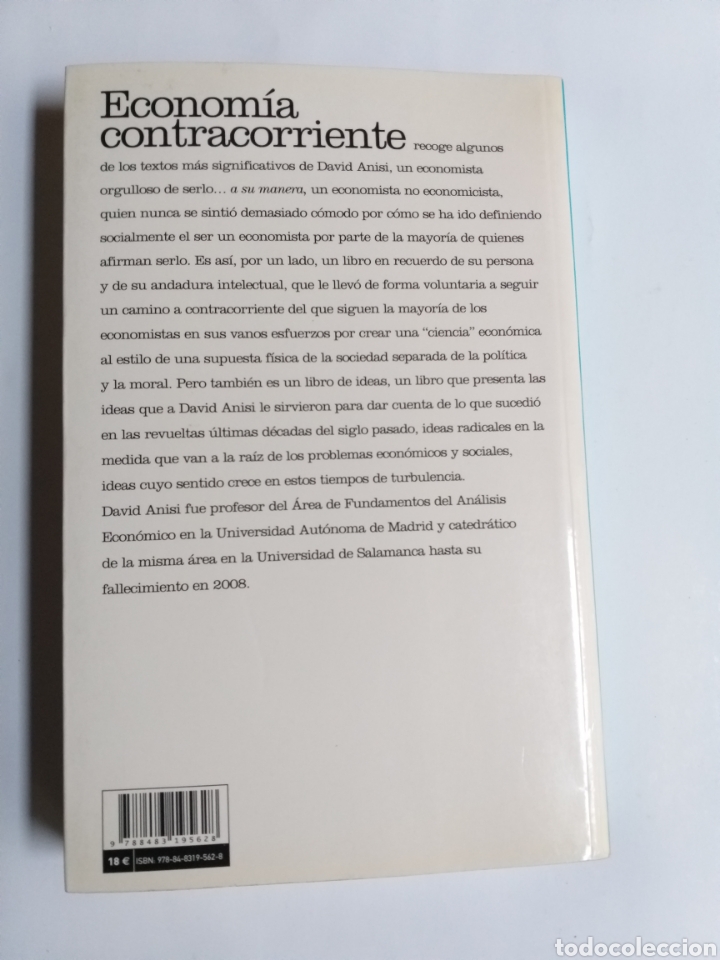 economía contracorriente . antología de david a - Comprar en ...