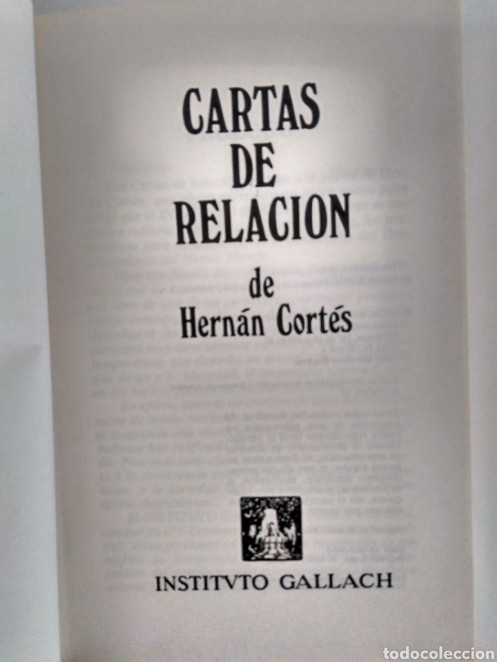 cartas de relación de hernan cortés. océano-exi - Comprar en ...