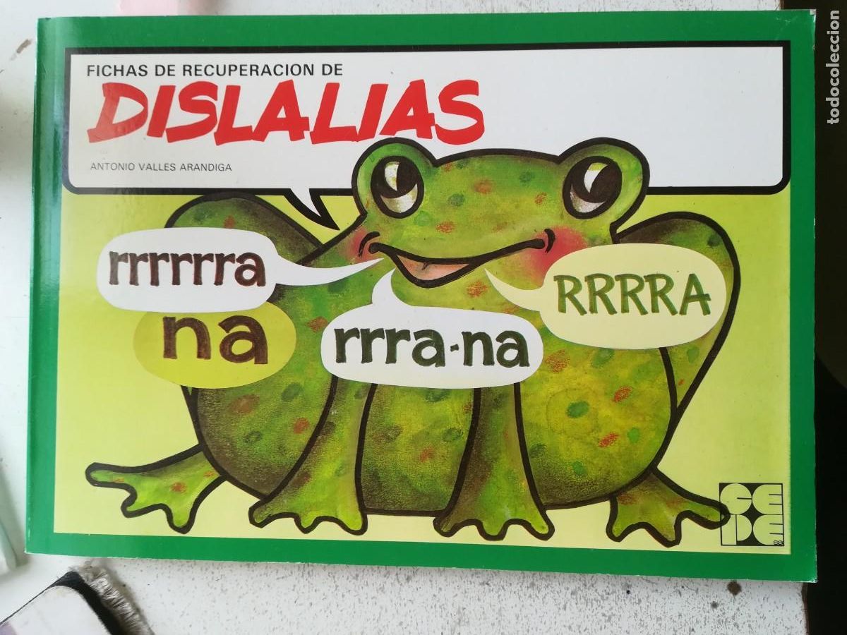 fichas de recuperación de dislalias, antonio va - Compra venta en ...