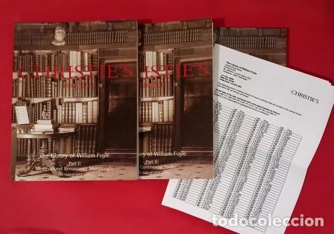christie's auction: the library of william foyl - Compra venta en ...