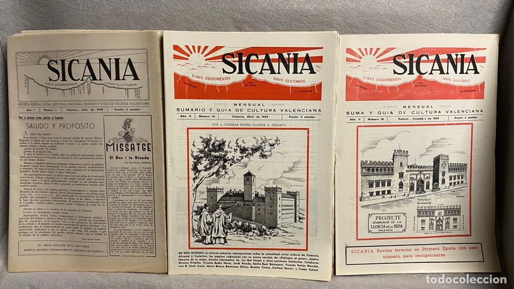 sicania. collecció completa. 18 números. revist - Compra venta en ...