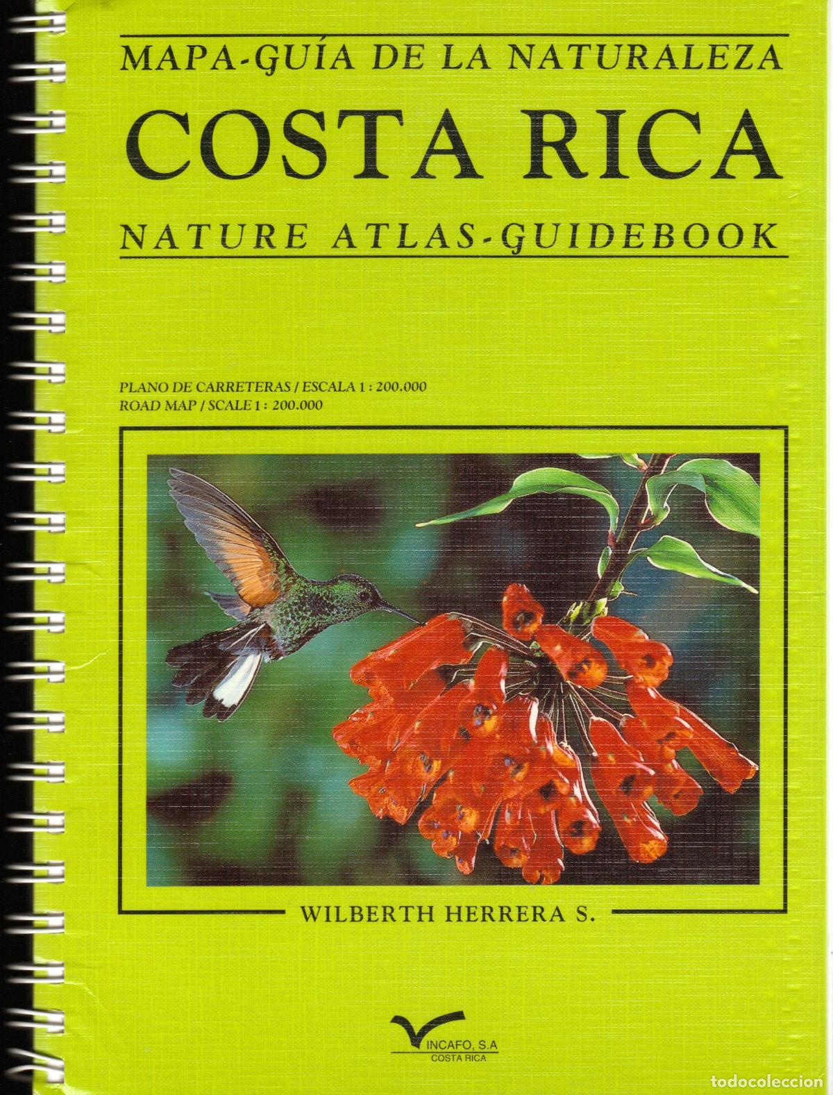 costa rica: mapa-guia de la naturaleza: nature - Compra venta en ...