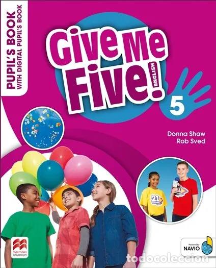 give me five! 5 pupil´s book pack with navio ap - Compra venta en ...