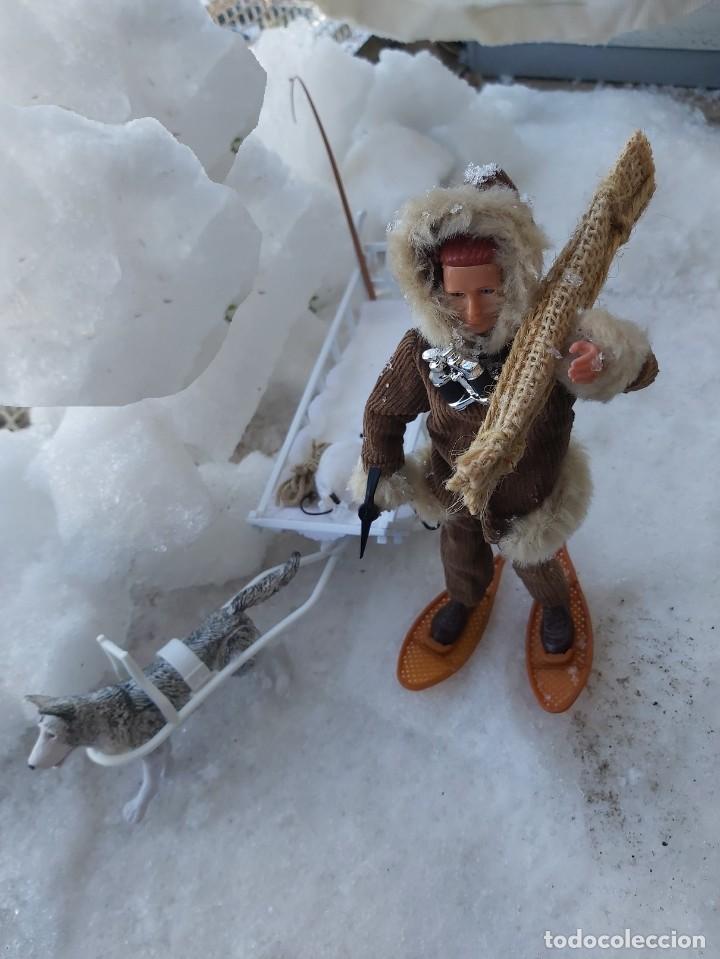 madelman mde explorador polar con trineo, perro - Comprar Madelman en ...