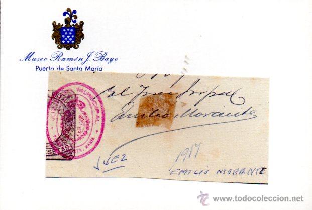 signed,autograph,firma,firma de emilio morante. - Comprar Manuscritos ...