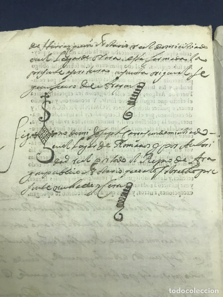 1699. romanos (zaragoza). impreso/manuscrito. v - Comprar Manuscritos ...