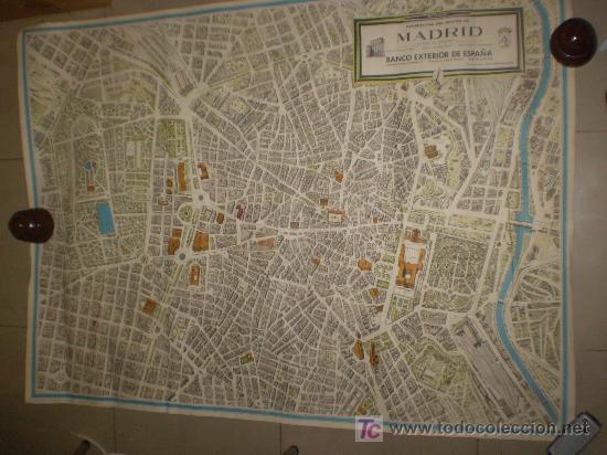 gran mapa de madrid. 1960. banco exterior de es - Comprar Mapas ...