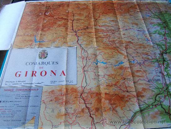 mapa de les comarques de girona - dalmau carles - Comprar Mapas ...