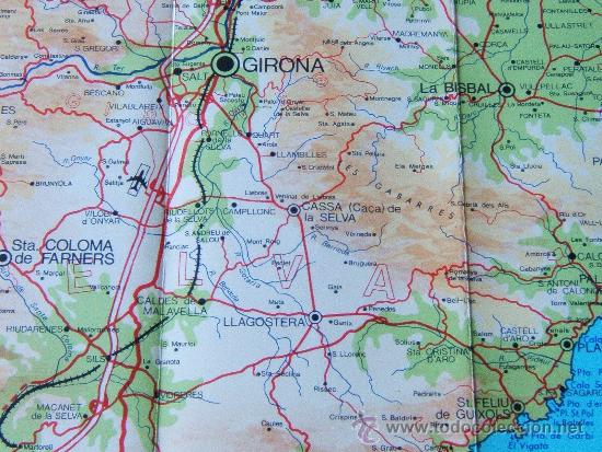 mapa de les comarques de girona - dalmau carles - Comprar Mapas ...