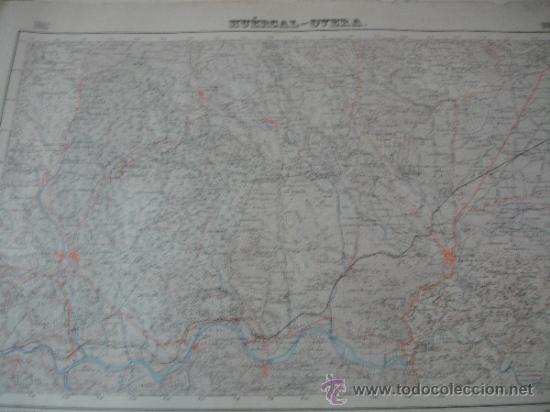 mapa de huercal overa (almeria) 1950 - Comprar Mapas contemporáneos en ...