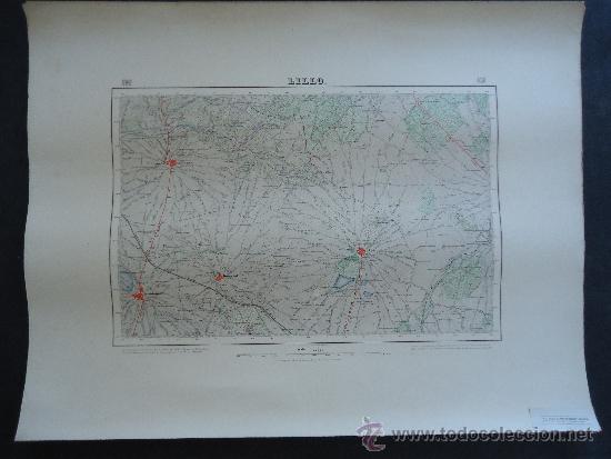 mapa geodesico.'lillo'(toledo) instituto geogra - Comprar Mapas ...