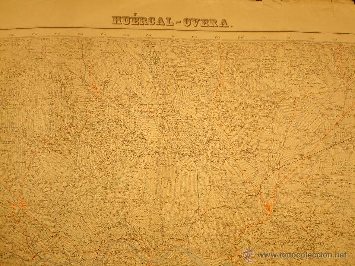 mapa de huercal overa (almeria) 1950 - Comprar Mapas contemporáneos en ...
